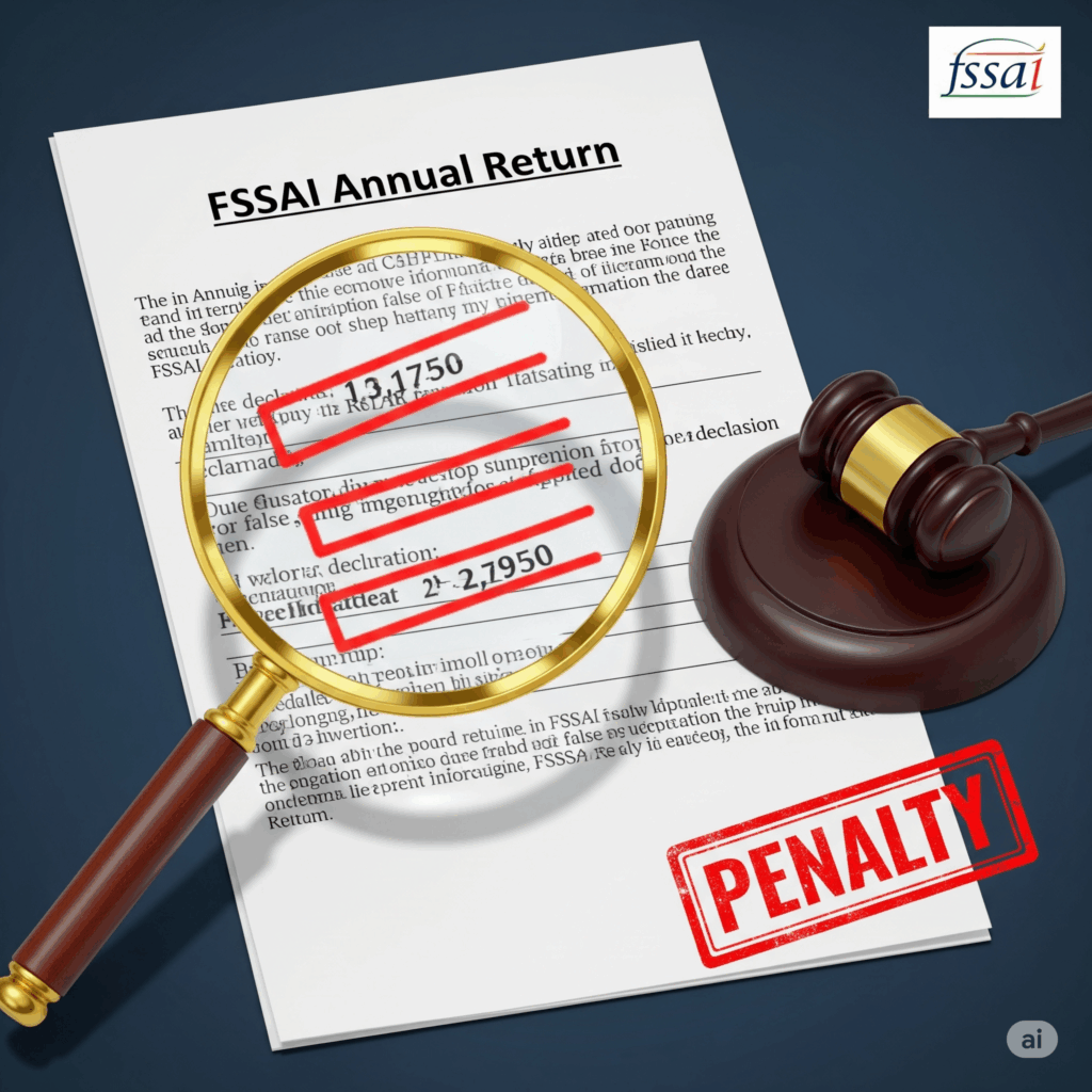 » Blog Archive FSSAI Annual Return Scrutiny – Penalties for False or ...