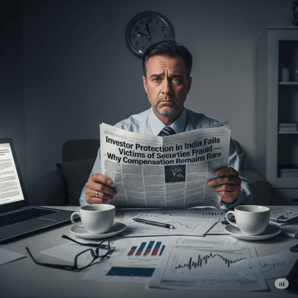 » Blog Archive Investor Protection in India Fails Victims of Securities ...