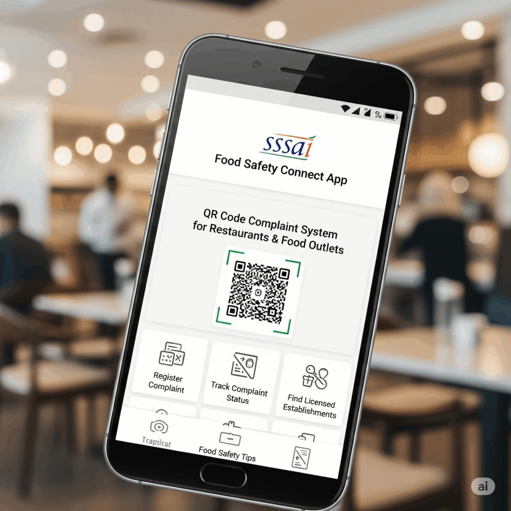 » Blog Archive FSSAI Food Safety Connect App – QR Code Complaint System ...